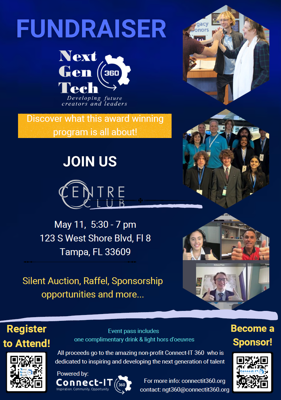 Next Gen Tech 360 hosted Fundraiser - Tampa Bay Tech